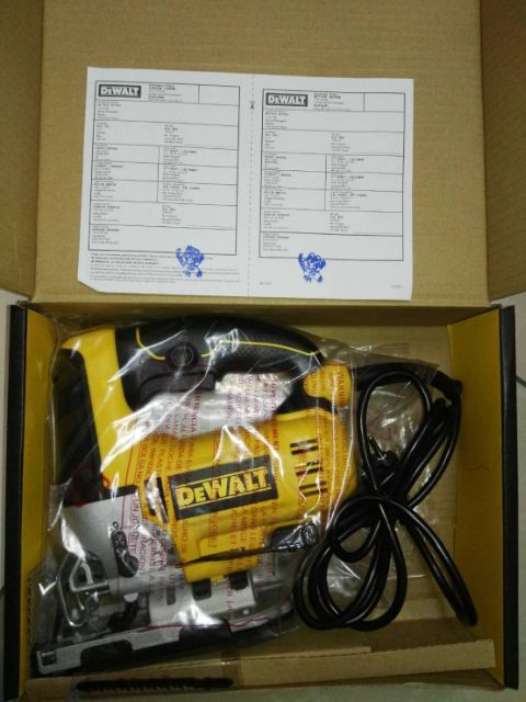 Sale ของแท้100% ????DEWALT DW349 จิ๊กซอ ตัดไม้ ตัดเหล็ก รุ่นงานหนัก650W ประกันห้าง3ปี ของแท้100% ...