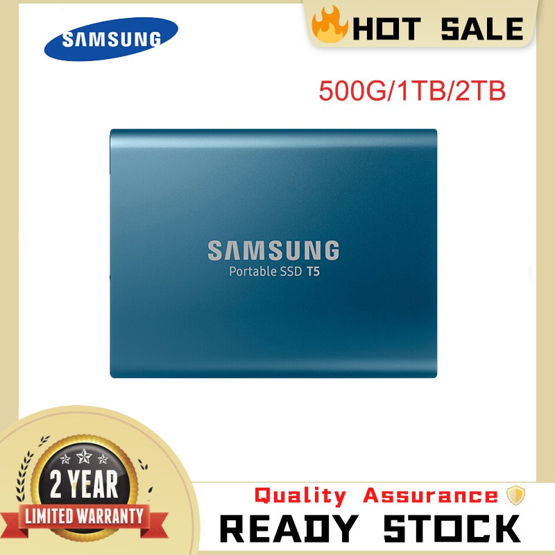 [NEW] SAMSUNG T5 external SSD 500GB/1TB/2TB USB 3.0 external hard drive ...