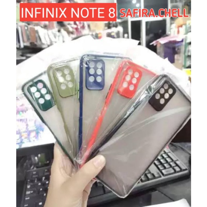 Selicon เคส SLICON HP INFINIX NOTE 8 MYCHOICE CAMERA AERO ป้องกัน ...