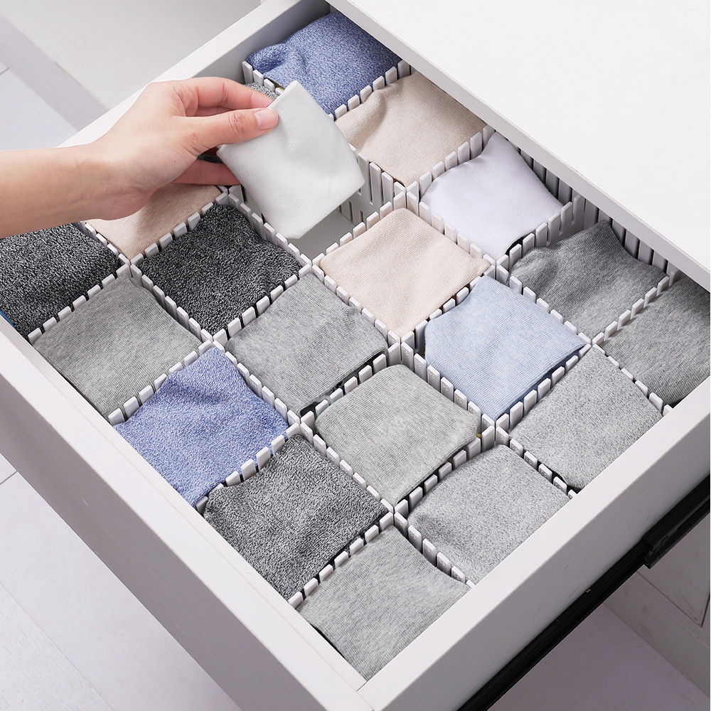 Drawer divider partition free combination drawer storage partition ...
