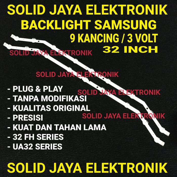 Backlight Samsung Led Bended 32 In Inch 9 Eyes 3 Volt 9k 3v Lights Bl ...