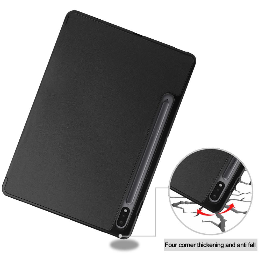 SAMSUNG เคสหนังแบบพับได้สําหรับ Samsung Tab S 7 T 870 / T 875 Tablet สี ...