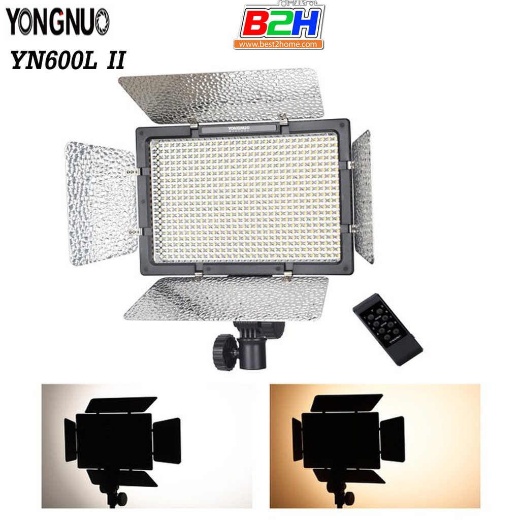 LED YONGNUO YN600L II ไฟต่อเนื่องสำหรับถ่ายวีดีโอ รับประกัน 1 ปี ...