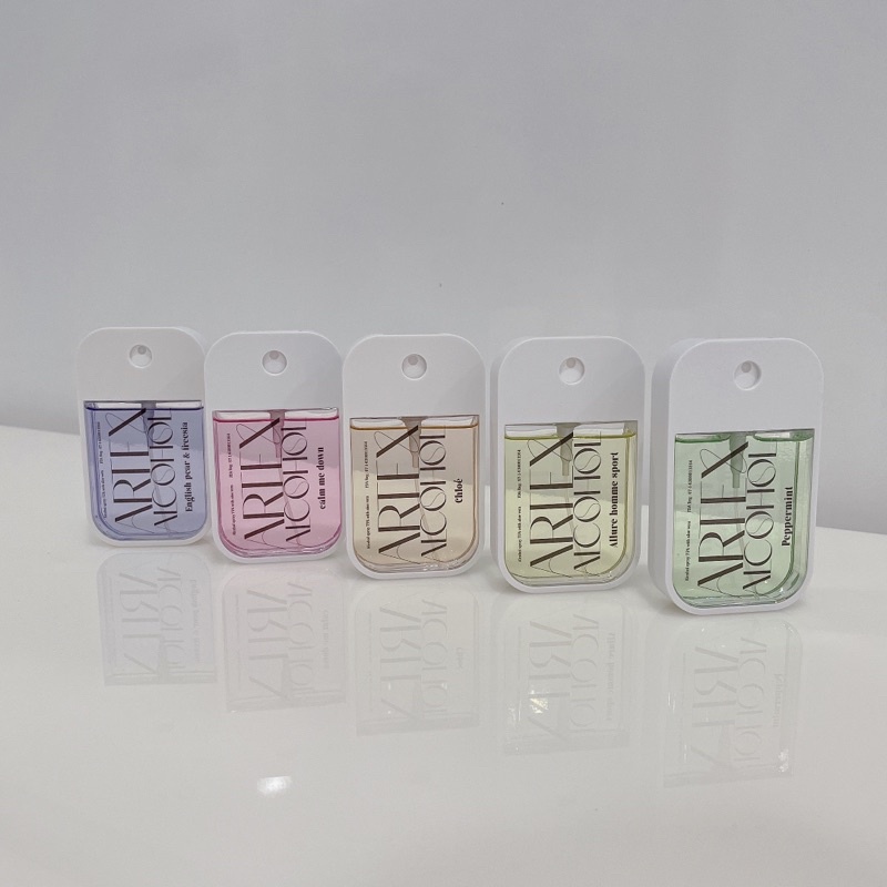 ARTEX alcohol spray 75% 45ml. สเปรย์แอลกอฮอร์พกพาง่าย ใช้ทำความสะอาดมือ ...