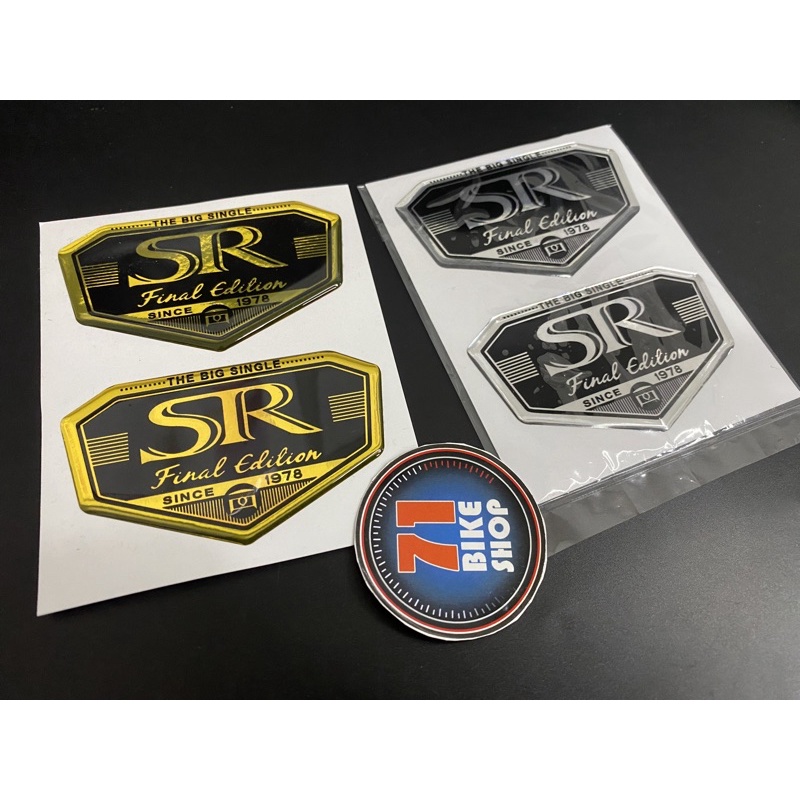 Logo SR400 Final Edition - 71bike - ThaiPick