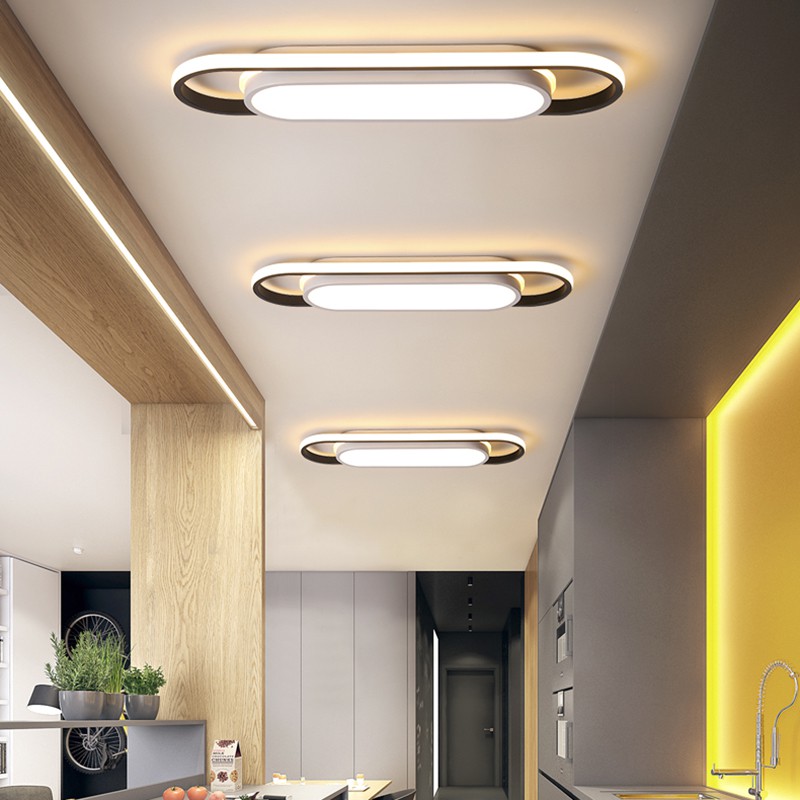 Modern Led Ceiling Lights 500mm/700mm long For hallway Asile Corridor ...