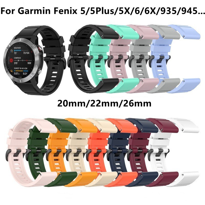 ห่วงรัดสายนาฬิกา ซิลิโคน สำหรับ นาฬิกา Garmin Forerunner 235 245 645 ...