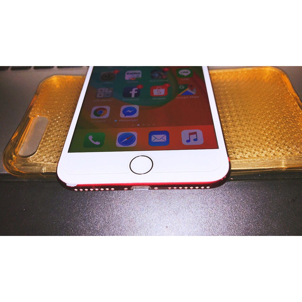 Apple iphone7 Plus 128G สีแดง Model TH สภาพพร้อมใช้งาน ผ่านการใช้งานน้อย ...