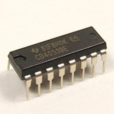 CD4053BE CD4053 4053 4053BE Analog Multiplexer Demultiplexer | Shopee ...