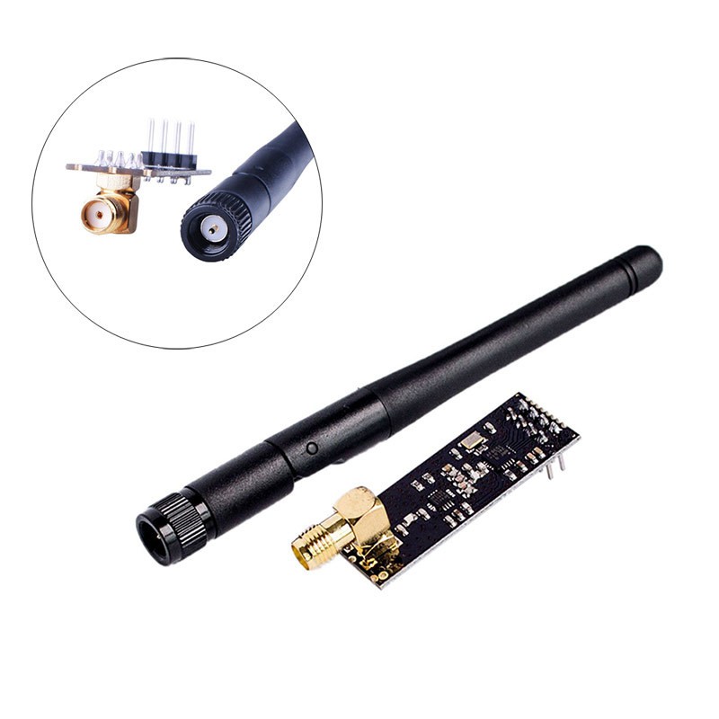 2 . 4 G Nrf 24 L01 + Pa + Lna Sma 1100 M อุปกรณ์เสริมกล้อง - wildfree ...