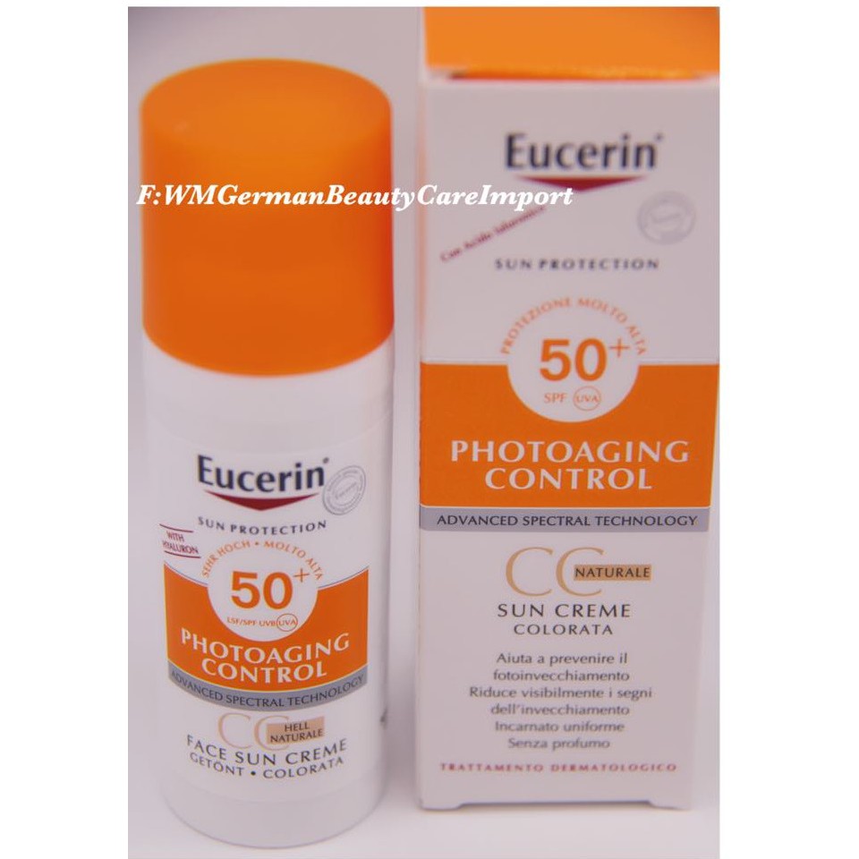 ส่งฟรี Made in Germany ครีมกันแดด ยูเซอริน Eucerin SPF50 PA ขนาด 50 ml ...