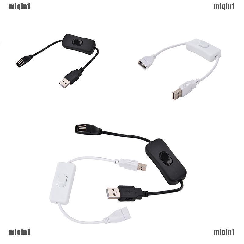mq1th สายเคเบิ้ล USB พร้อมสวิทช์พาวเวอร์ซัพพลายสำหรับ Raspberry Pi Arduino USB On Off Toggle ...