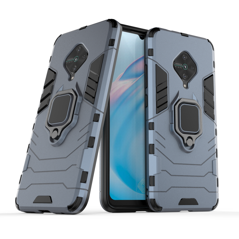 เคส VIVO S1 Pro พลาสติกแบบแข็ง VIVO S 1 Pro S1Pro Armor Shockproof Phone Case Back Cover VIVOS1 ...