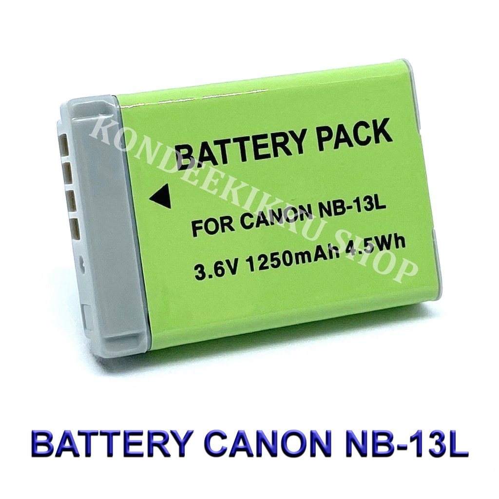 (Set 2+1) NB-13L Battery and Charger for Canon PowerShot G1 X Mark III ...