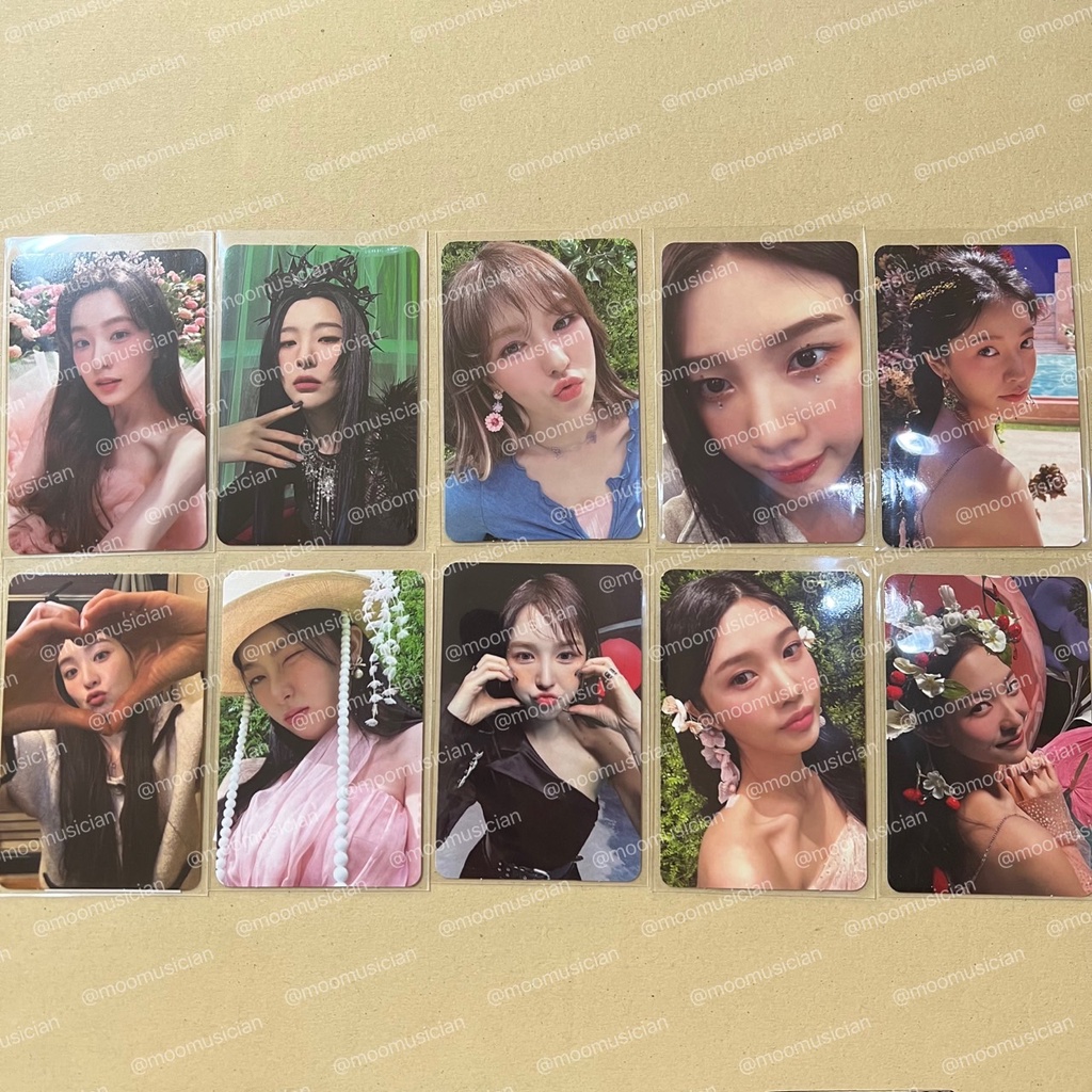 พร้อมส่ง Red Velvet - Feel My Rhythm ReVe ver การ์ด ฟตก photocard ไอรีน ...