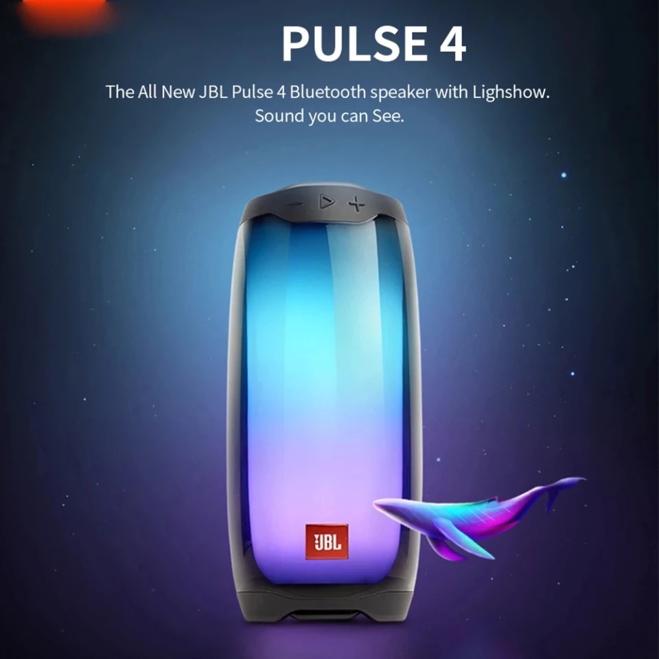 ส่งไวภายใน1วัน ลำโพง Pulse4 ลำโพงบลูทูธ Bluetooth speaker เสียงเบสแน่น พกพาสะดวก มีไฟLED มี ...