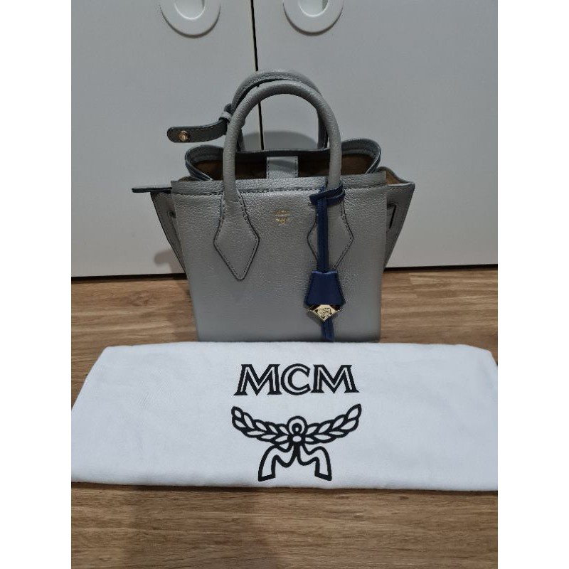 กระเป๋า mcm neo milla grey leather - patboong - ThaiPick