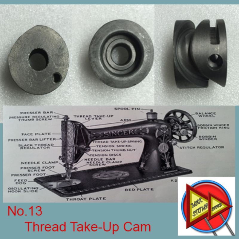 จักรเย็บผ้า No.13 Thread Take-Up กล้อง - maxstompstore.th - ThaiPick