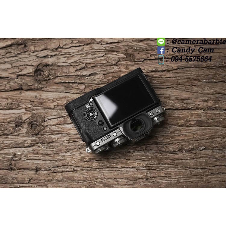 Half case เคสหนัง หนังแท้ Mr Stone Fujifilm XT3 - candy_cam - ThaiPick