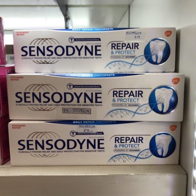[ทักแชท รับโค้ดส่วนลด] Sensodyne Deep Clean เซ็นโซดายน์ ดีฟคลีน ลดเสียว ...