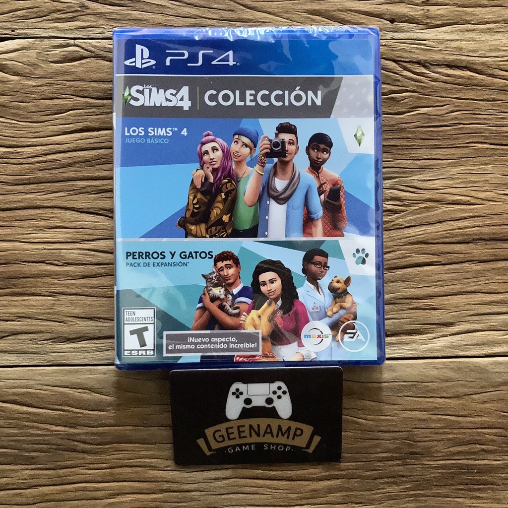 PS4 มือ1 THE SIMS 4 CATS DOGS BUNDLE (R1US) (ENSP) SIM IV CAT DOG ...