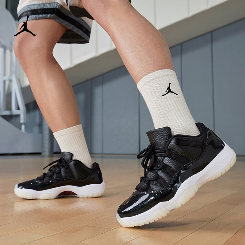 รองเท้ายางผู้ชายJordan อย่างเป็นทางการ Nike Jordan AIR JORDAN 11 LOW ...