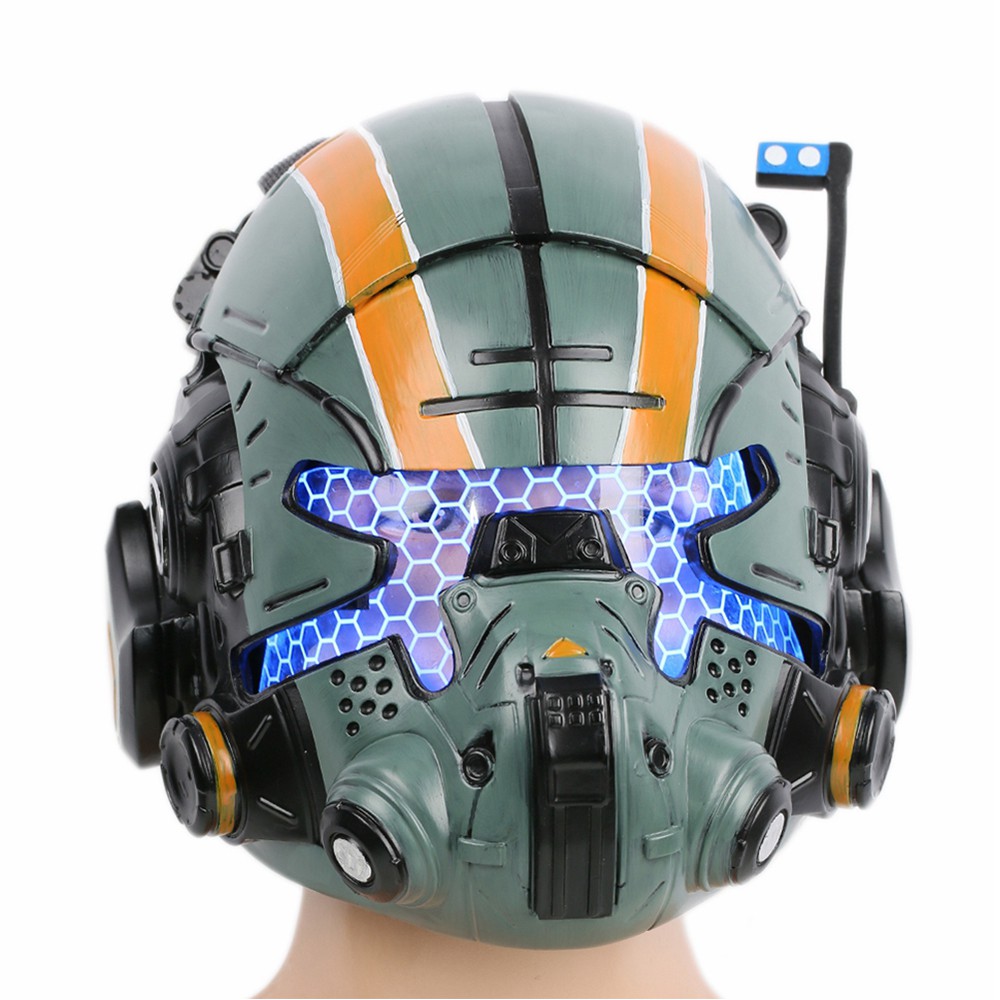 XCOSERTitanfall 2 Jack Cooper Cosplay Helmet Game Full Head Resin Mask ...