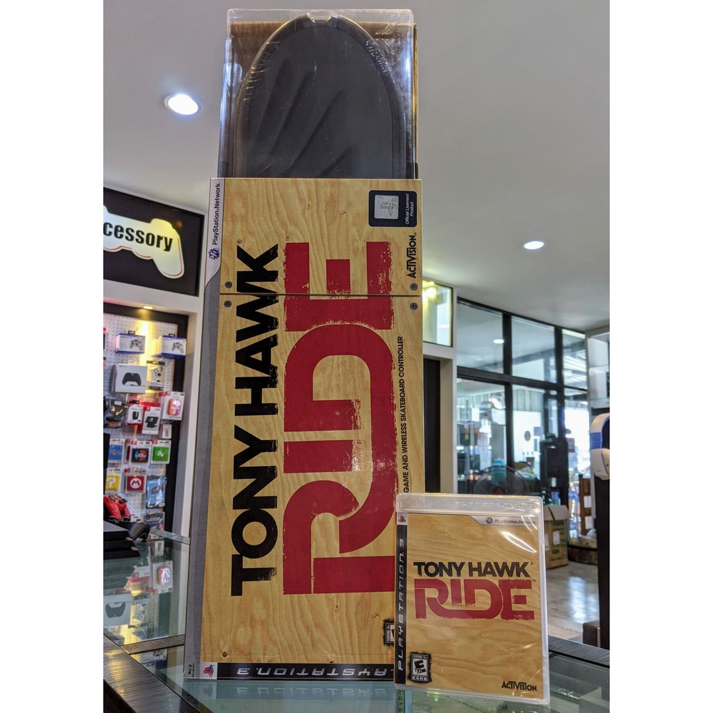 (ภาษาอังกฤษ) มือ1 Tony Hawk Ride Skateboard Bundle แผ่นเกมPS3 แผ่นPS3 ...