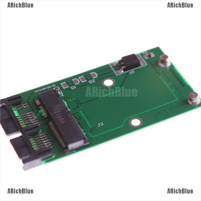 arichblue mini pcie pci - e msata ssd to 1 . 8 micro sata à¸­à¸°à¹ à¸”à ...