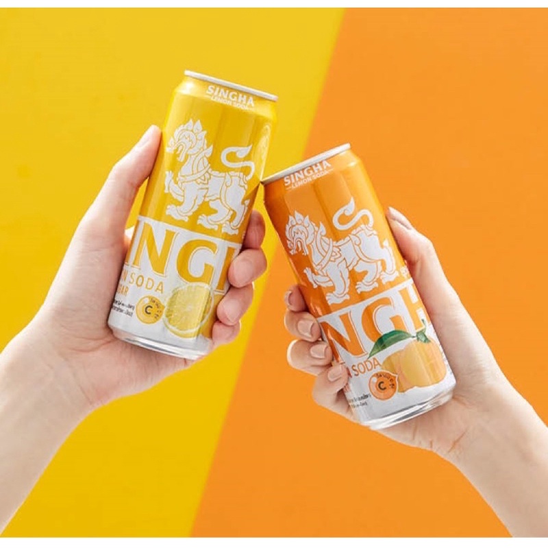 [พร้อมส่ง] Singha Lemon Soda 330 มล. สิงห์เลมอนโซดา 24 กระป๋อง | Shopee ...
