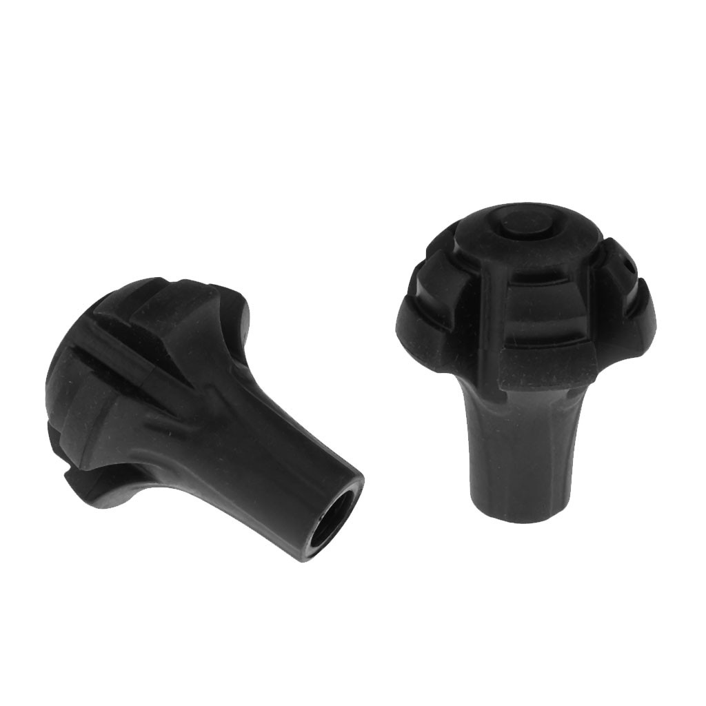 2Pcs Anti-Slip Walking Stick Rubber Tips Protectors Replacement for ...