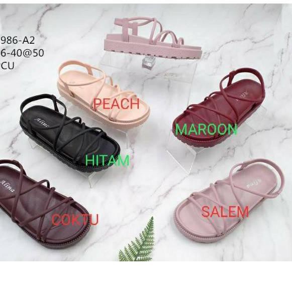 Alina Gladiator รองเท้าแตะ 1986 - hamimasihx_store.th - ThaiPick