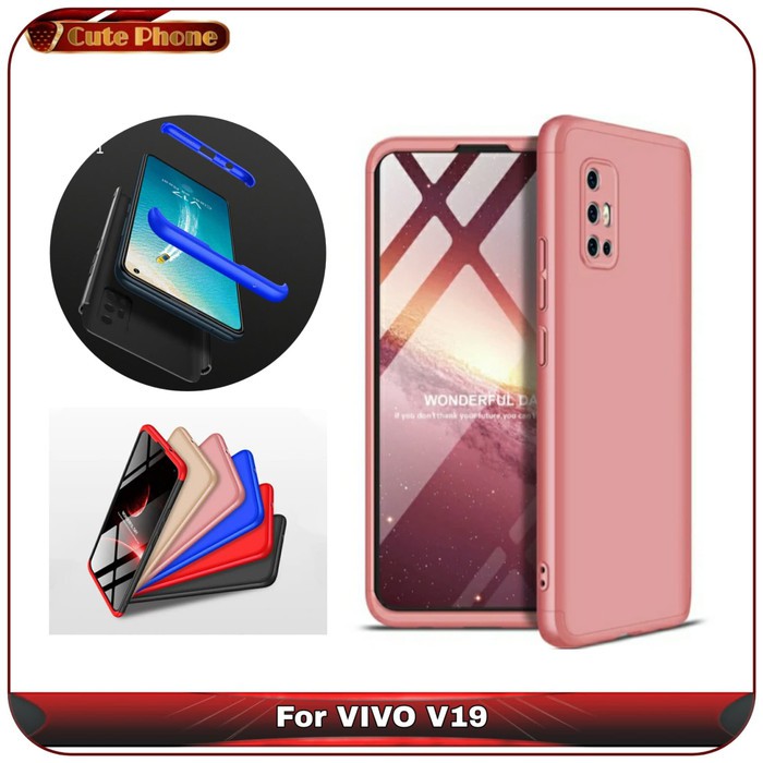 เคสโทรศัพท์มือถือแบบเต็มสําหรับ Vivo V19 V19 Slim Fit Armor 360 - cutephone.th - ThaiPick