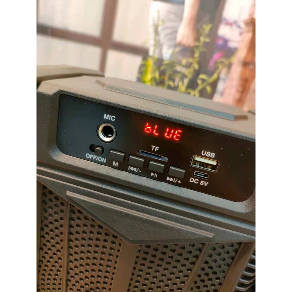 ลำโพงบลูทูธ KTX-1285-1286 ดอก6.5นิ้ว เชื่อมต่อ2เครื่องได้ แถมไมโครโฟนรีโมทตามรูป - qw_shop ...