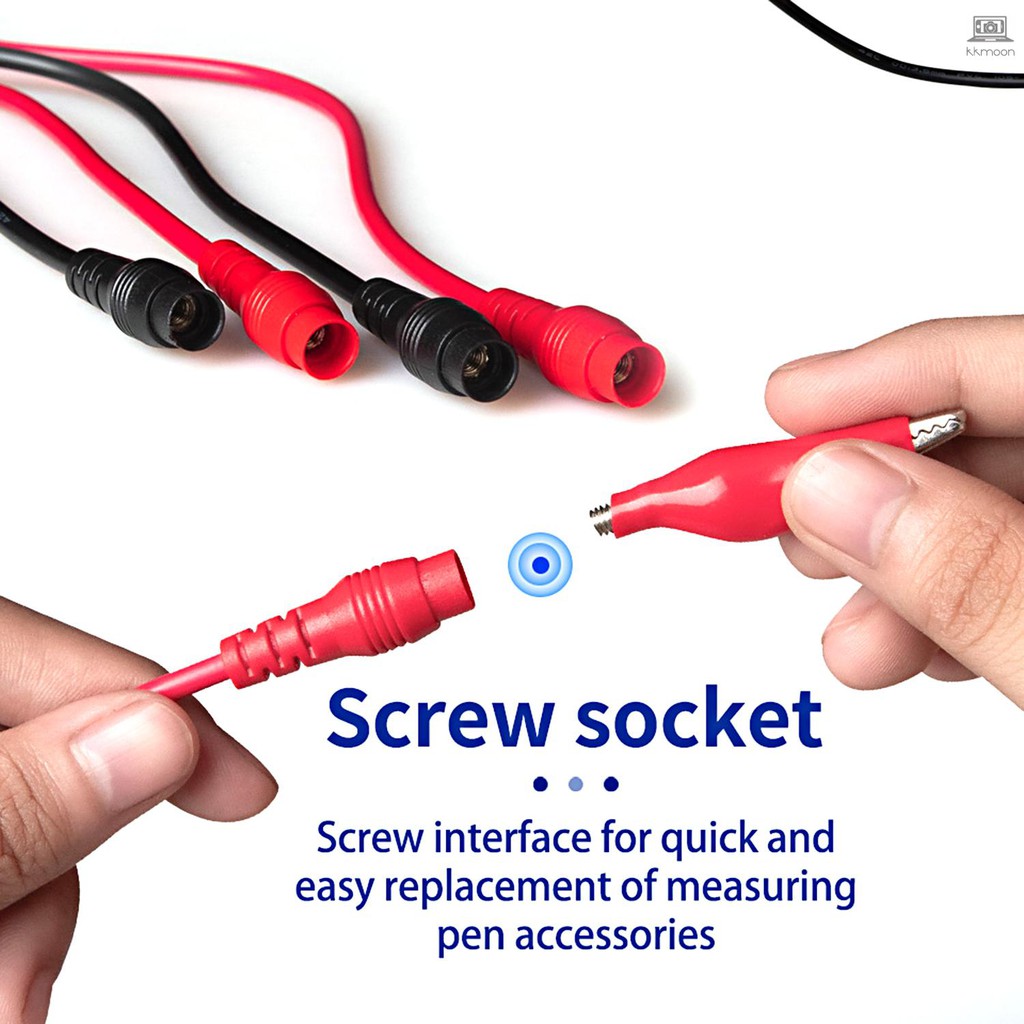 16Pcs Multifunctional Digital Test Lead Set Super Sharp Tips Silicone ...