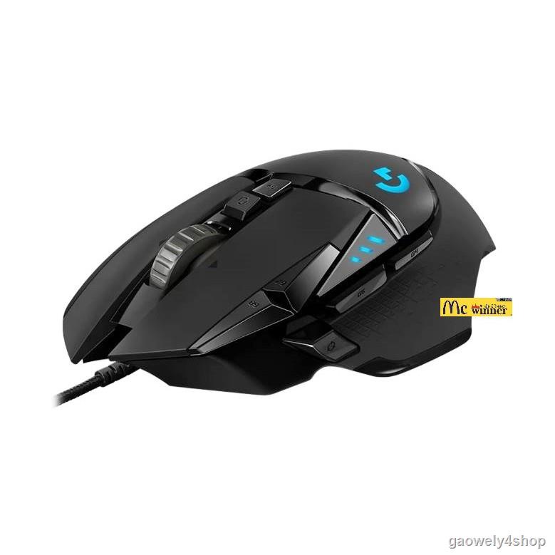 เตรียมจัดส่งMOUSE (เม้าส์) LOGITECH GAMING GEAR G502 LIGHTSYNC RGB HERO เม้าส์สำหรับเล่นเกม ...