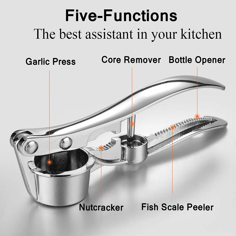 Garlic Ginger Mincer Squeezer,Heavy Duty Garlic Presser Crush Chopper ...