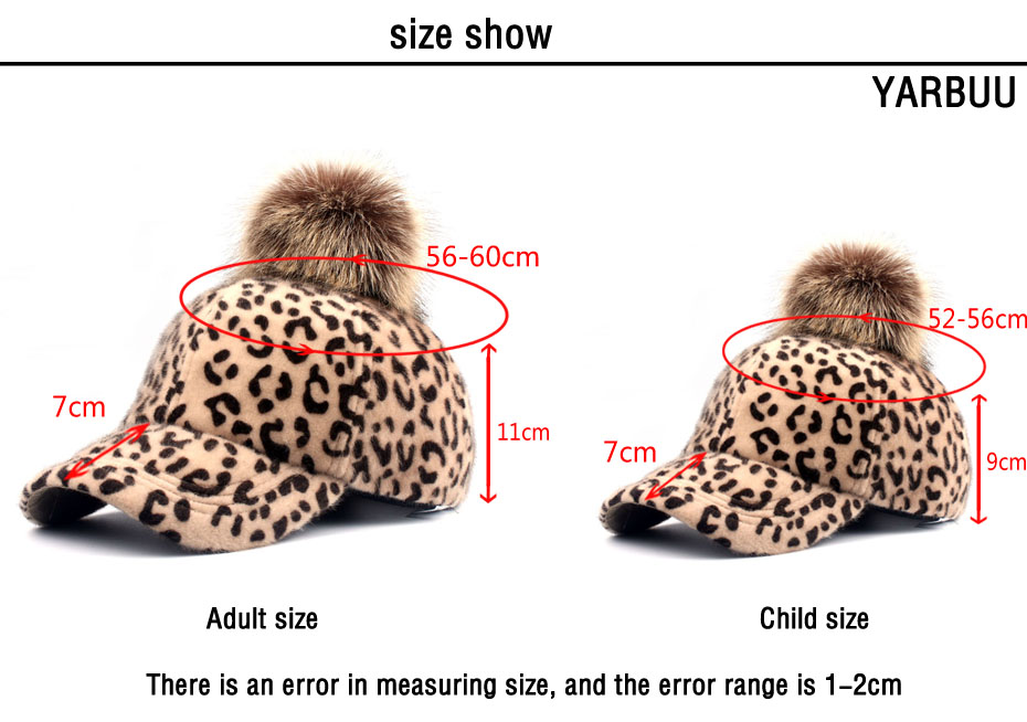 [YARBUU] brand new baseball caps 2018 winter cap for women Faux Fur ...