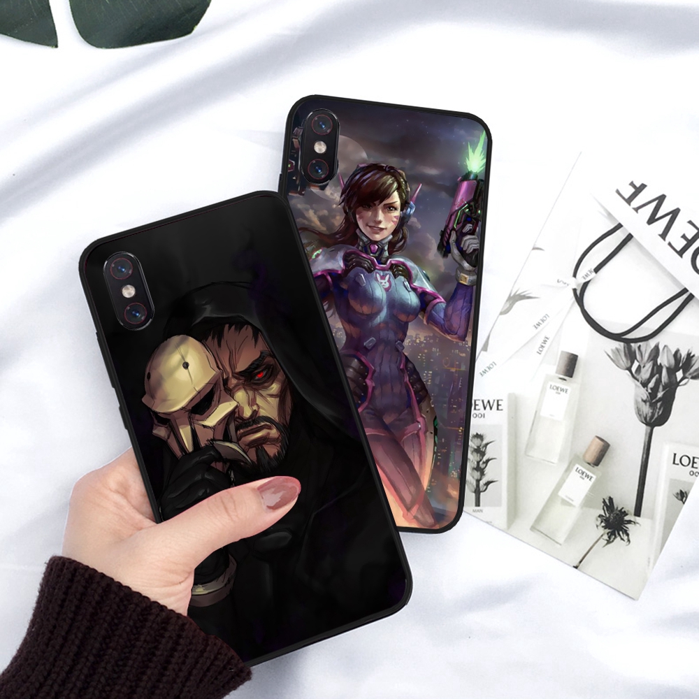 เคสโทรศัพท์มือถือลายการ์ตูน Overwatch สําหรับ Redmi 4a 4x5 Plus 5a 6 ...