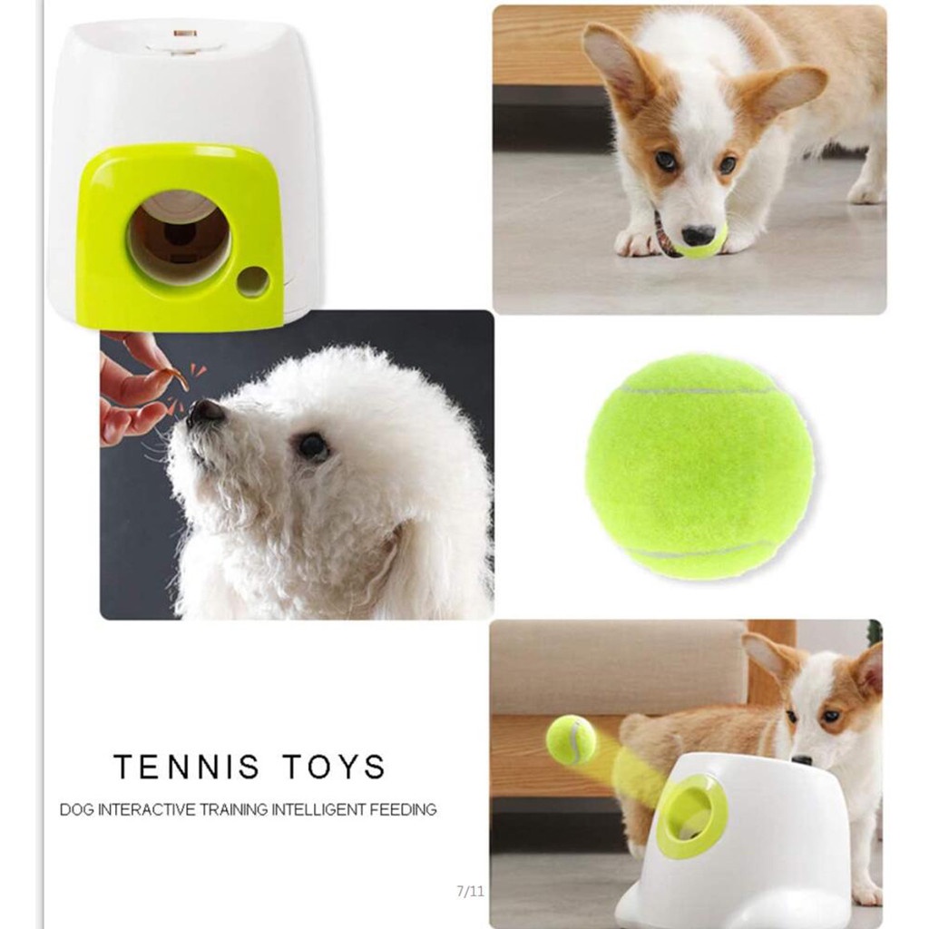 Dog Tennis Balls Replacement Exercise Trainer Launcher Thrower Chucker ...