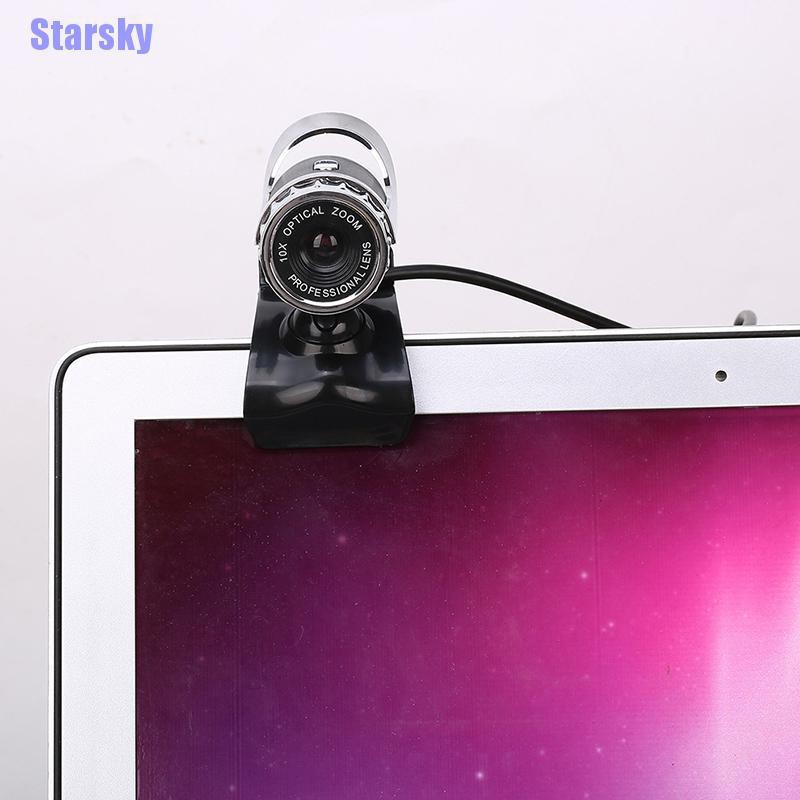 Starsky Usb Computer Desktop Video Cam Pc Laptop Hd Webcam Camera With ...