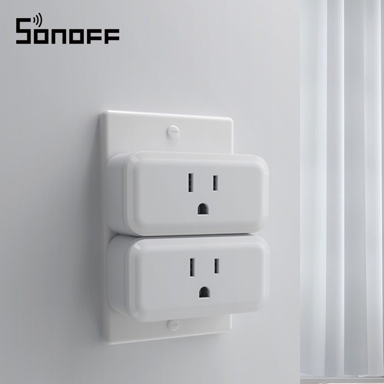 SONOFF S40/ S40 Lite 15A Smart Plug WiFi Tipe B MINI Wi-Fi, 48% OFF