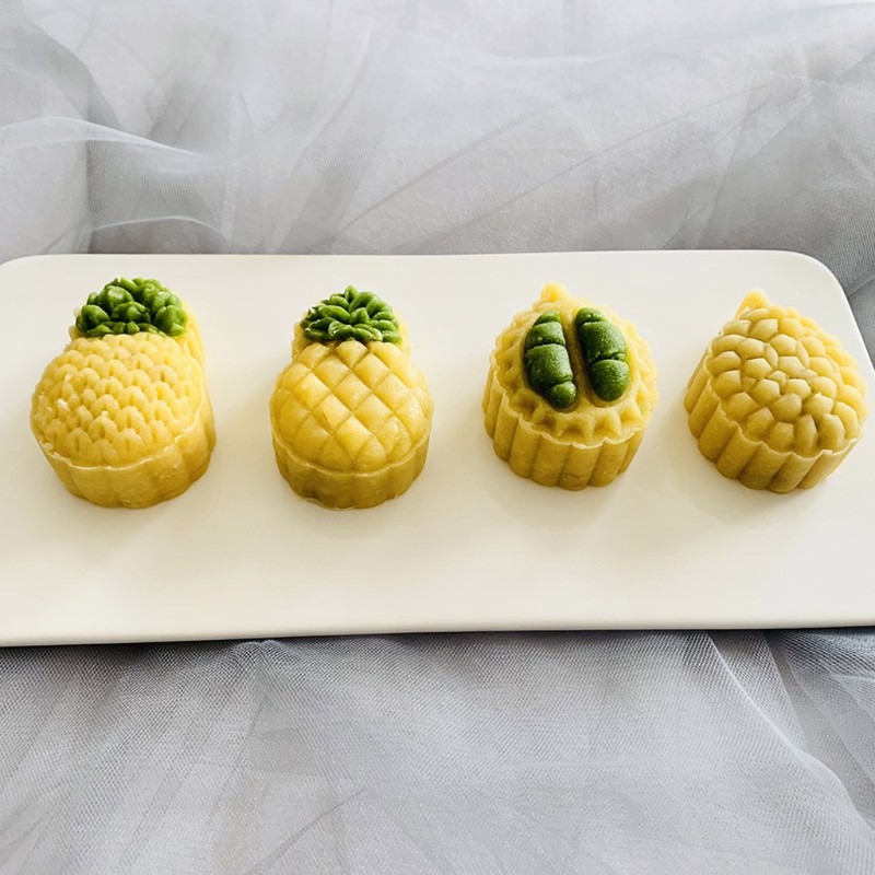 Ho Mooncake อุปกรณ์แม่พิมพ์สําหรับใช้ในการทําคุ้กกี้ 50 กรัม ...