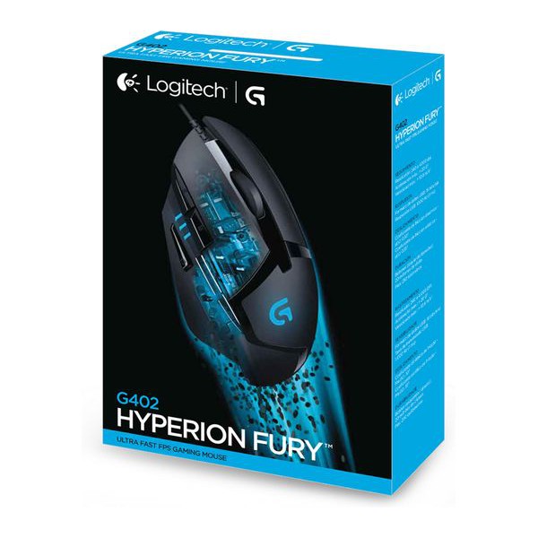 MOUSE (เม้าส์) LOGITECH GAMING GEAR ( LG-G402 ) HYPERION FURY ประกัน 2 ...
