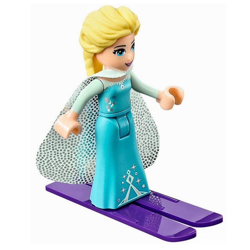 Lego Frozen Elsa Anna Princess Building Blocks Elsa's Sparkling Ice ...