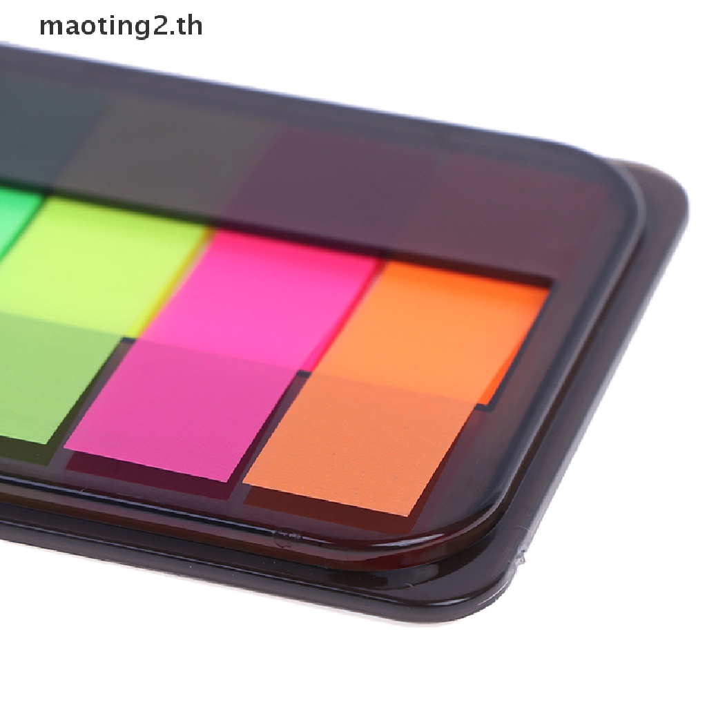 [Mtth] สติ๊กเกอร์ที่คั่นหนังสือเรืองแสง 60/100 ชิ้น - maoting2.th ...