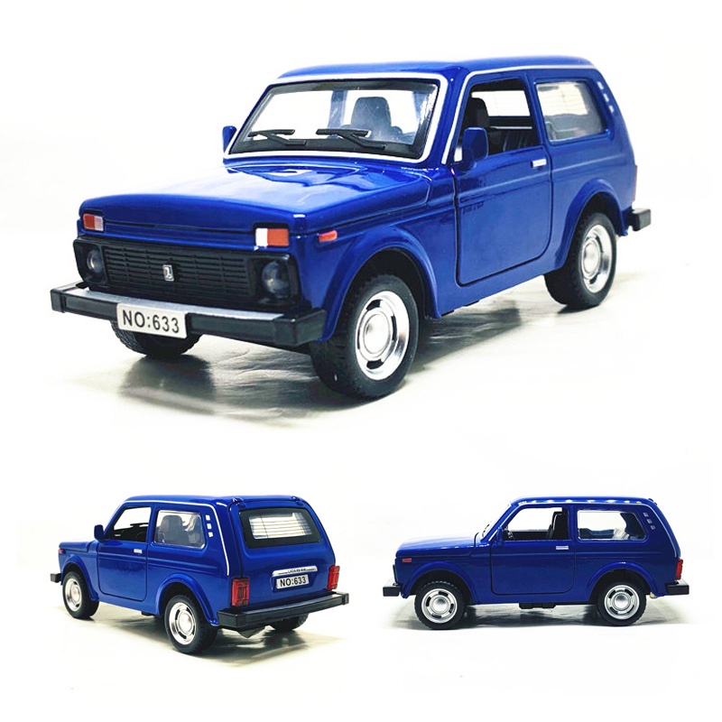 132 Russian LADA NIVA Alloy Model Car Toy Diecasts Metal Casting Pull ...