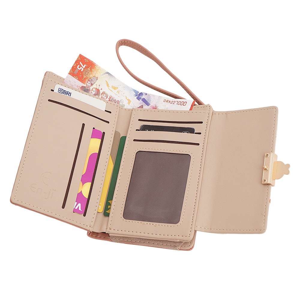 En-ji Aeri กระเป๋าสตางค์ - สีครีม - enjibypalomino.th - ThaiPick