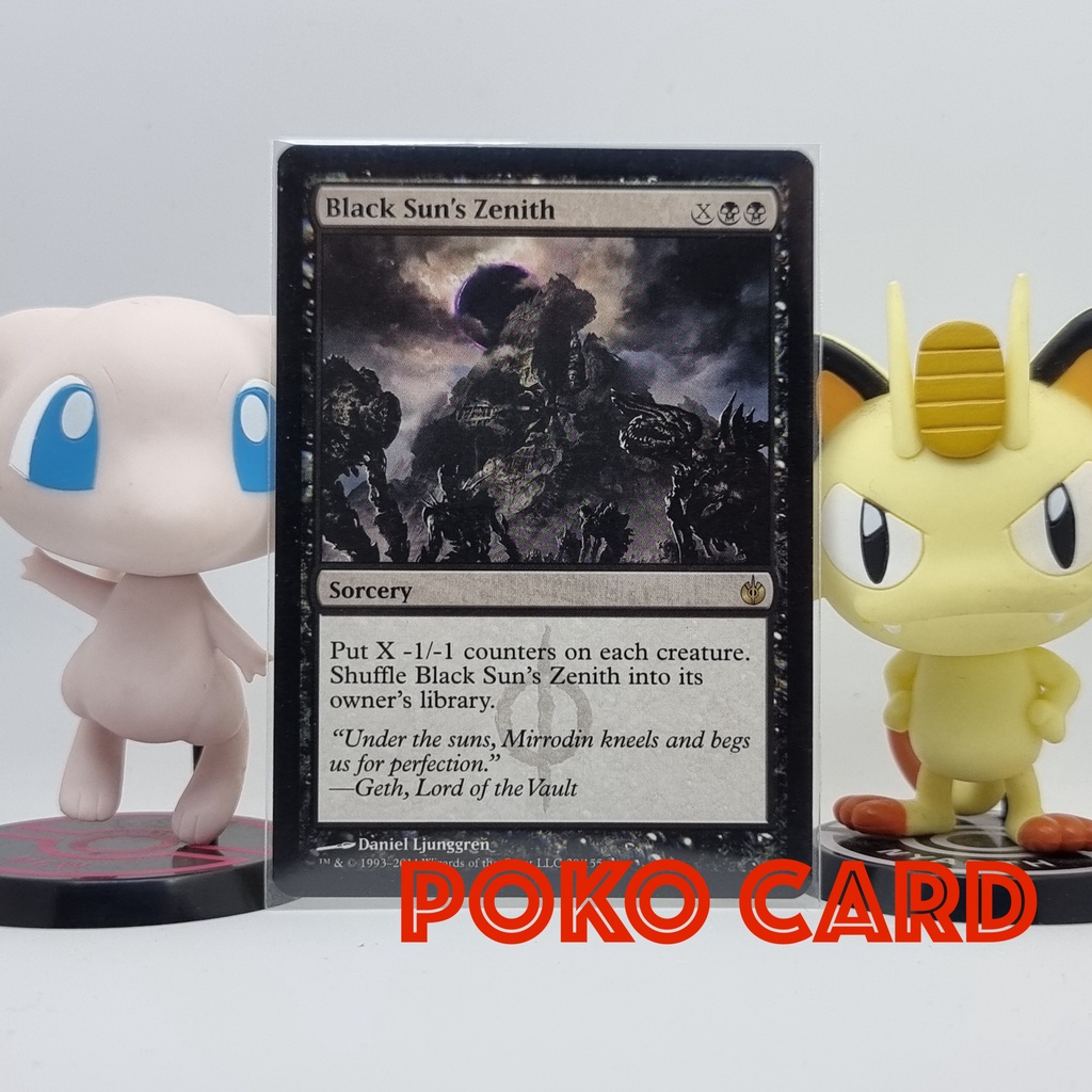 Black Sun’s Zenith ชุด Mirrodin Besieged การ์ด Magic the Gathering [MTG ...