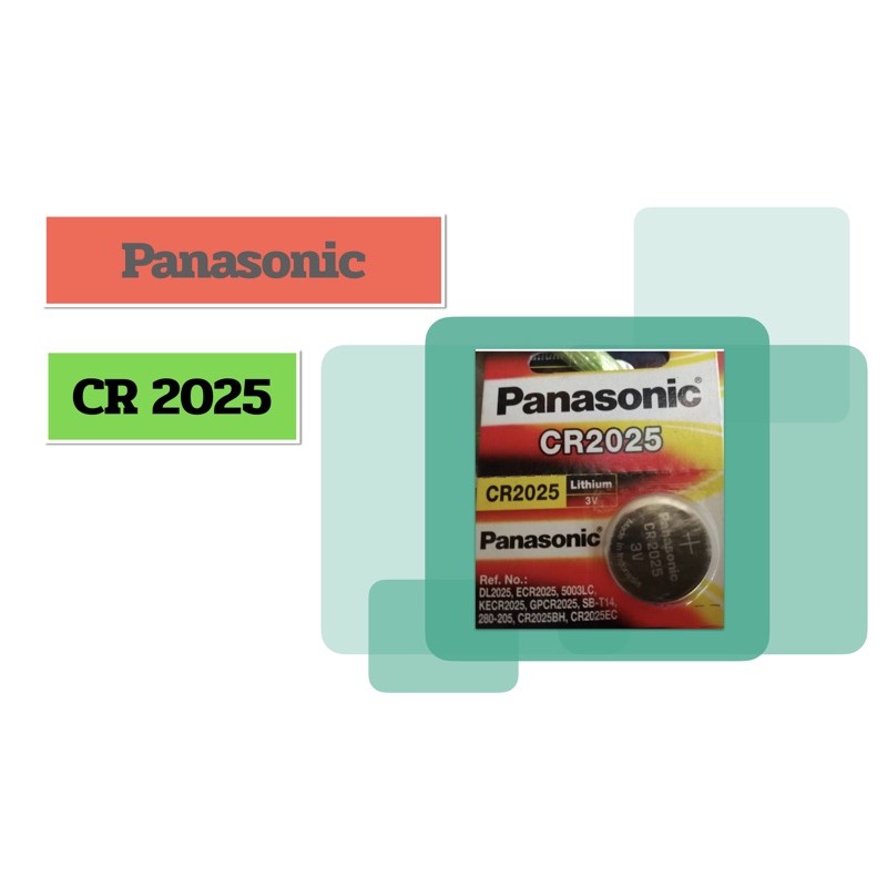 ถ่าน Panasonic CR2012 3V Lithium Battery จำนวน1ก้อน - od1718 - ThaiPick